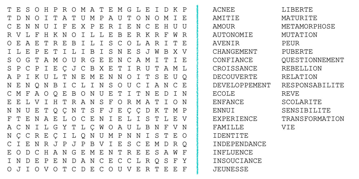 3 petits jeux d'ados - Helpy le jeu